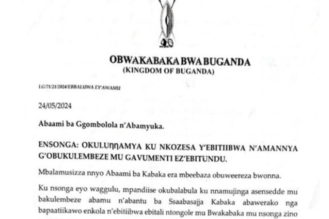bugandauk.com - Guidelines on the use of Leadership Titles and Names in ...