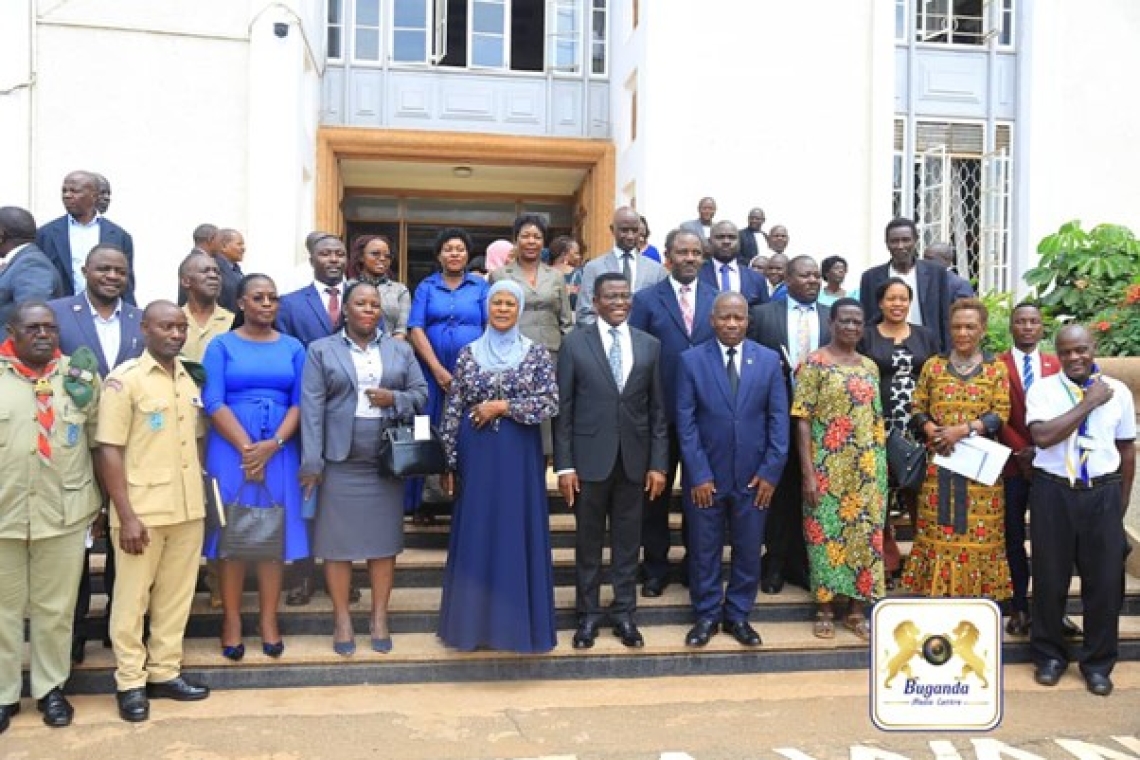 bugandauk.com - Katikkiro launches the organising committee for ...